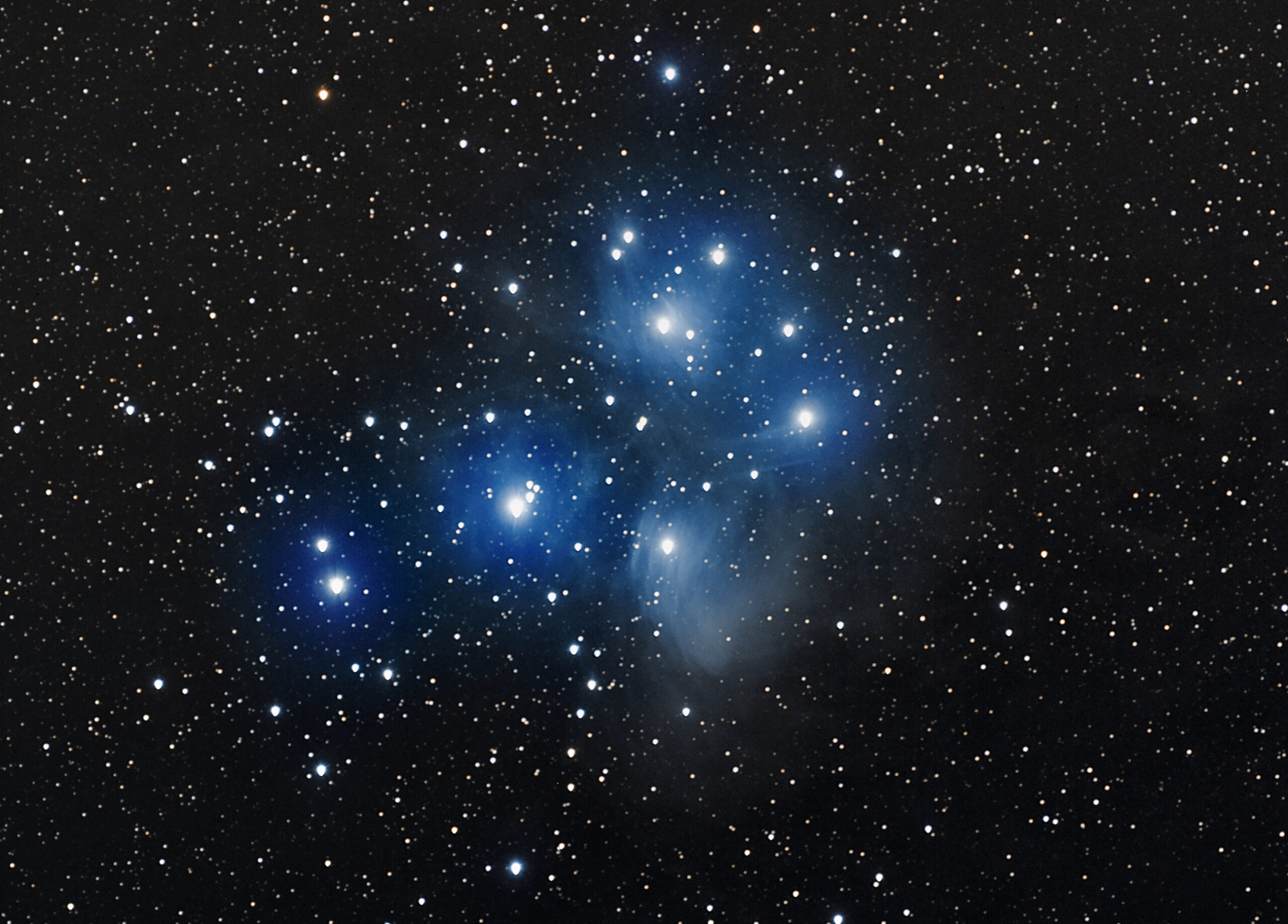 Messier 45 (Pleiades Cluster) - Open Star Cluster » Deep-Sky Images - Celestial Photography ...