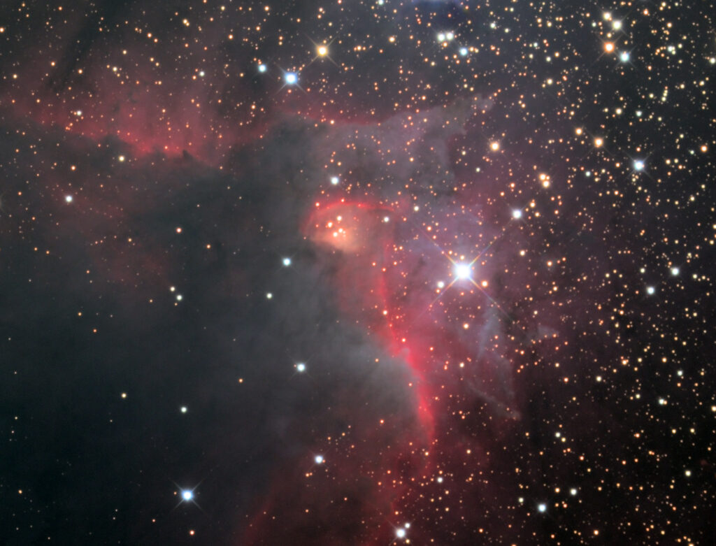 Caldwell 9 (Cave Nebula) - Emission Nebula » Deep-Sky Images ...
