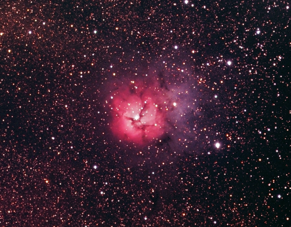 Messier 20 (Trifid Nebula) - Emission Nebula » Deep-Sky Images ...