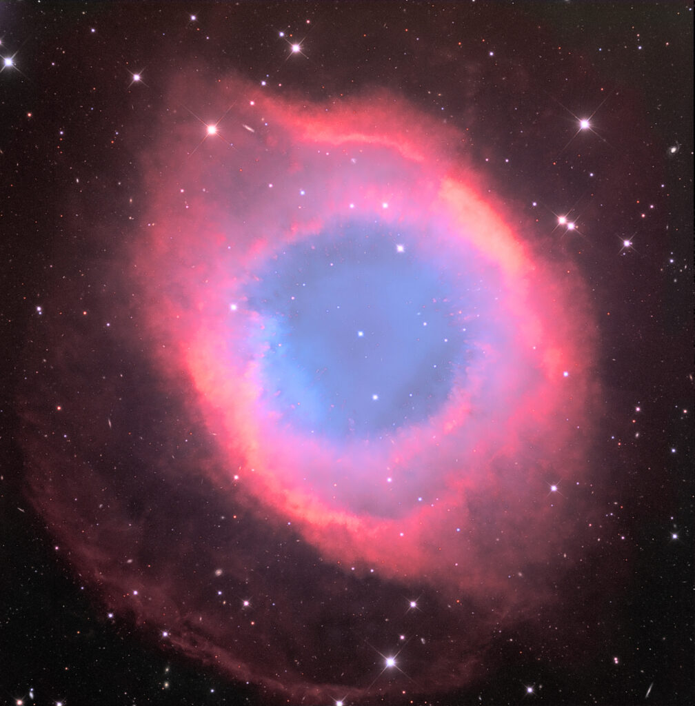 NGC 7293 (Helix Nebula) - Planetary Nebula » Deep-Sky Images - Celestial Photography - Night Sky ...