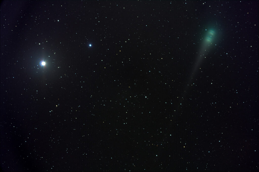 Saturn, 77-Sigma Leonis and Comet Lulin » Deep-Sky Images - Celestial Photography - Night Sky ...