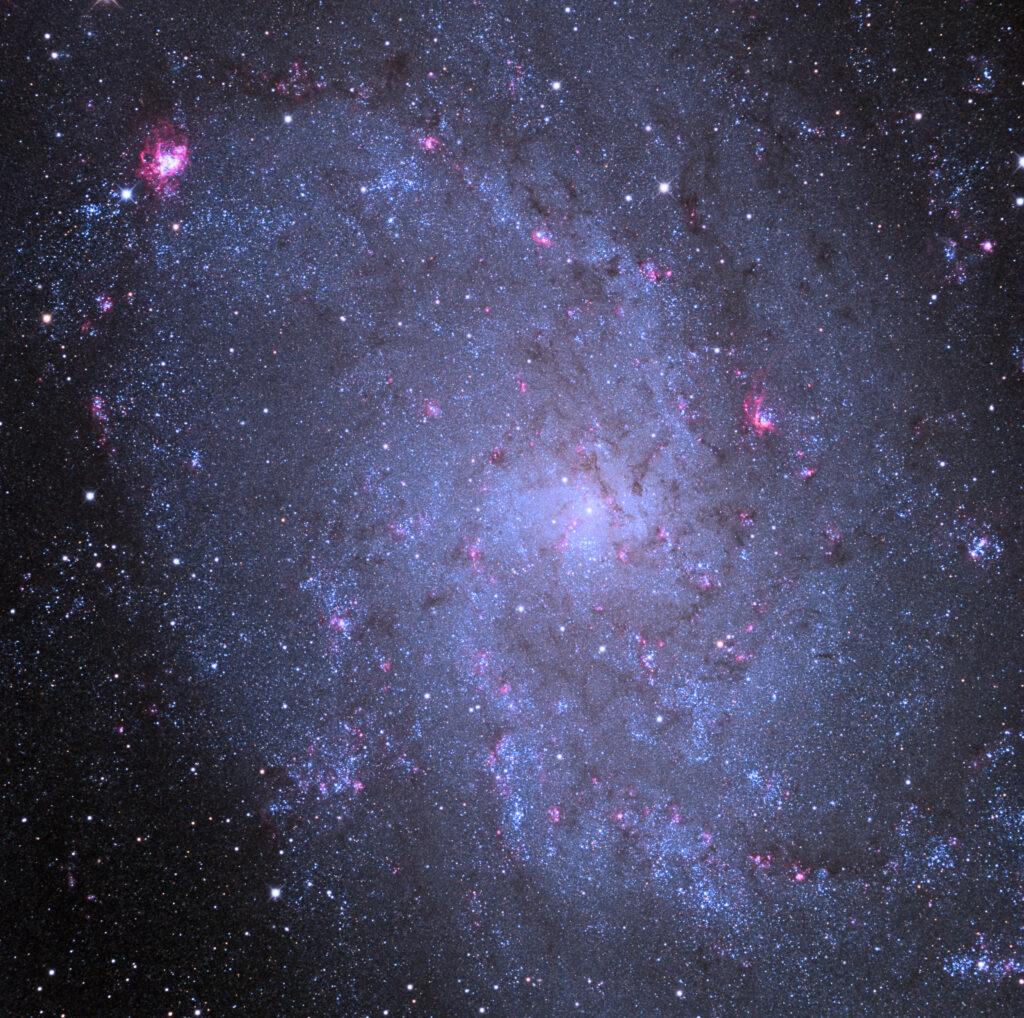 Messier 33 (Triangulum Galaxy) - Spiral Galaxy » Deep-Sky Images ...
