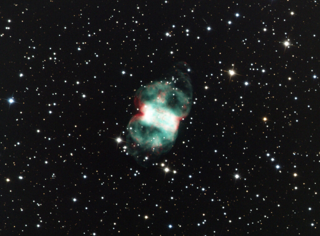 Messier 76 (Little Dumbbell Nebula) - Planetary Nebula » Deep-Sky ...