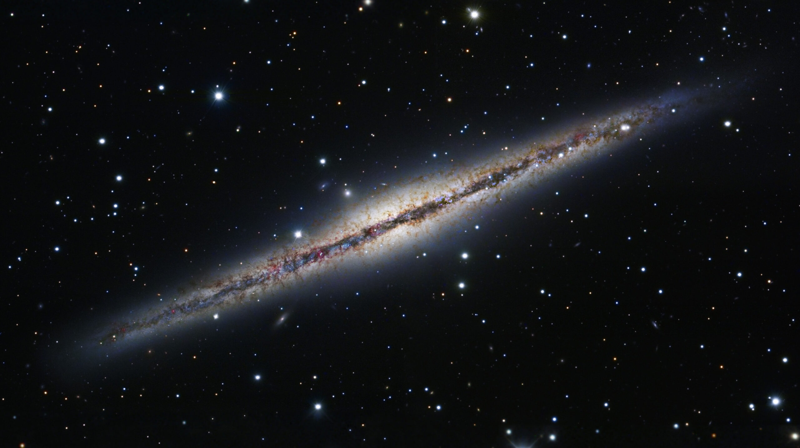 NGC 891 - Spiral Galaxy in Andromeda » Deep-Sky Images - Celestial ...