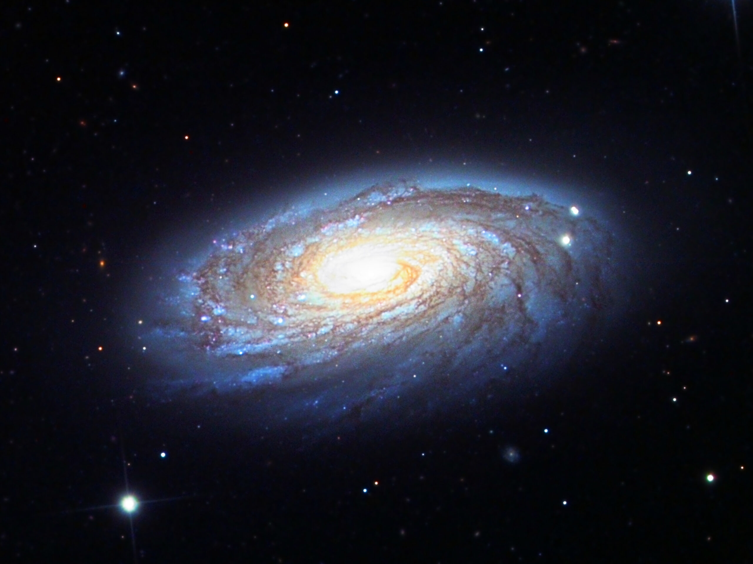 Messier 88 - Spiral Galaxy in Coma Berenices » Deep-Sky Images - Celestial Photography - Night ...
