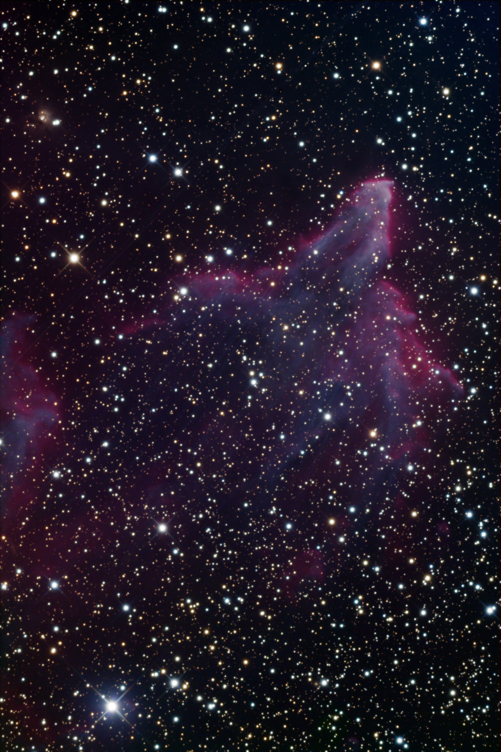 IC 63 (The Ghost of Cassiopeia) - Emission Nebula » Deep-Sky Images ...
